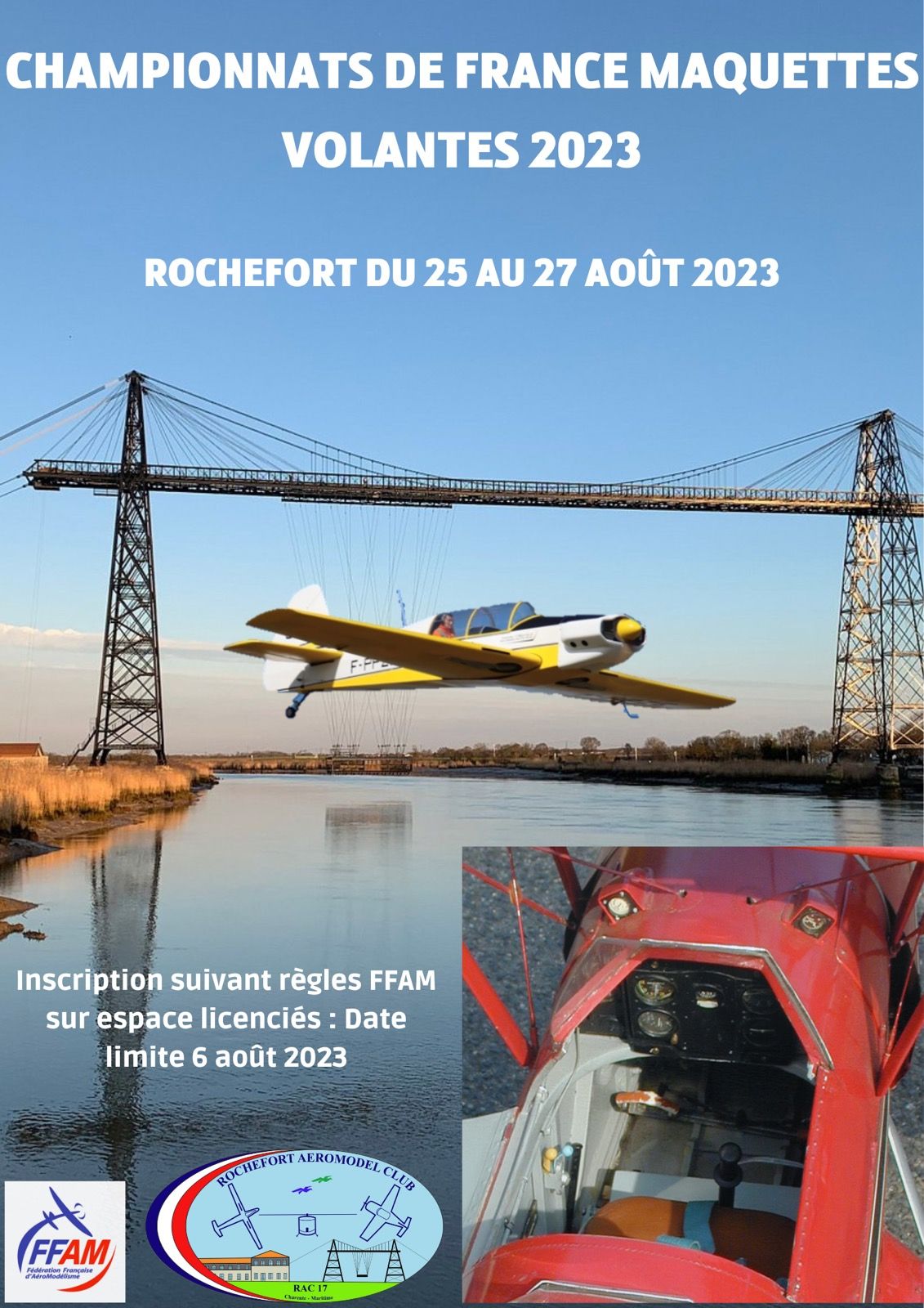 Championnat de France de Maquettes RC à Rochefort - 25 au 27 Aout 2023 ...